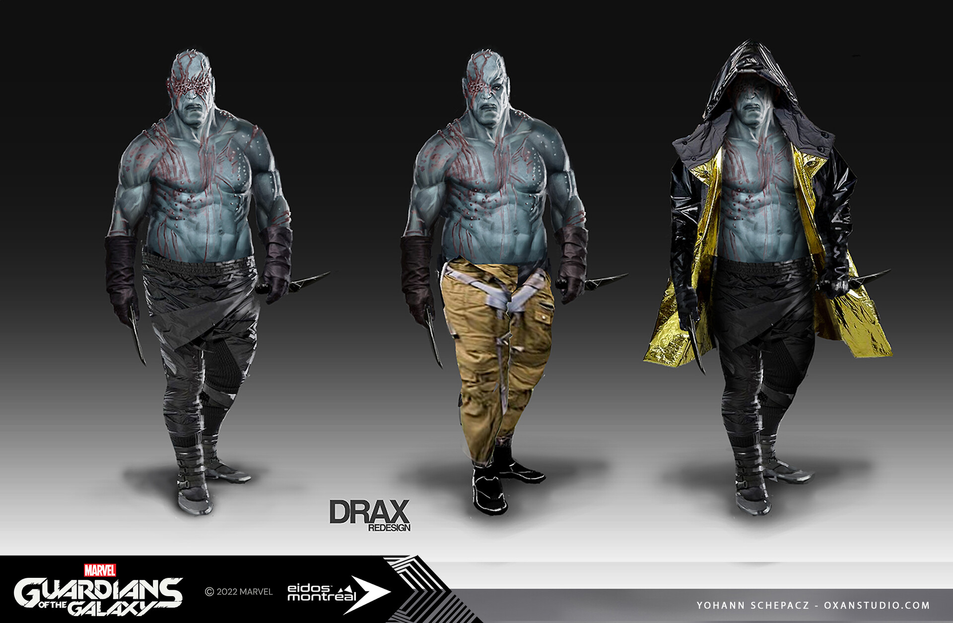 Yohann Schepacz - DRAX - REDESIGN