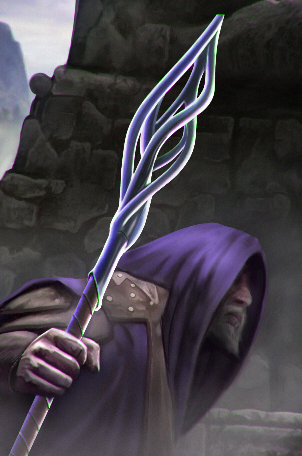 ArtStation - Merlin Staff