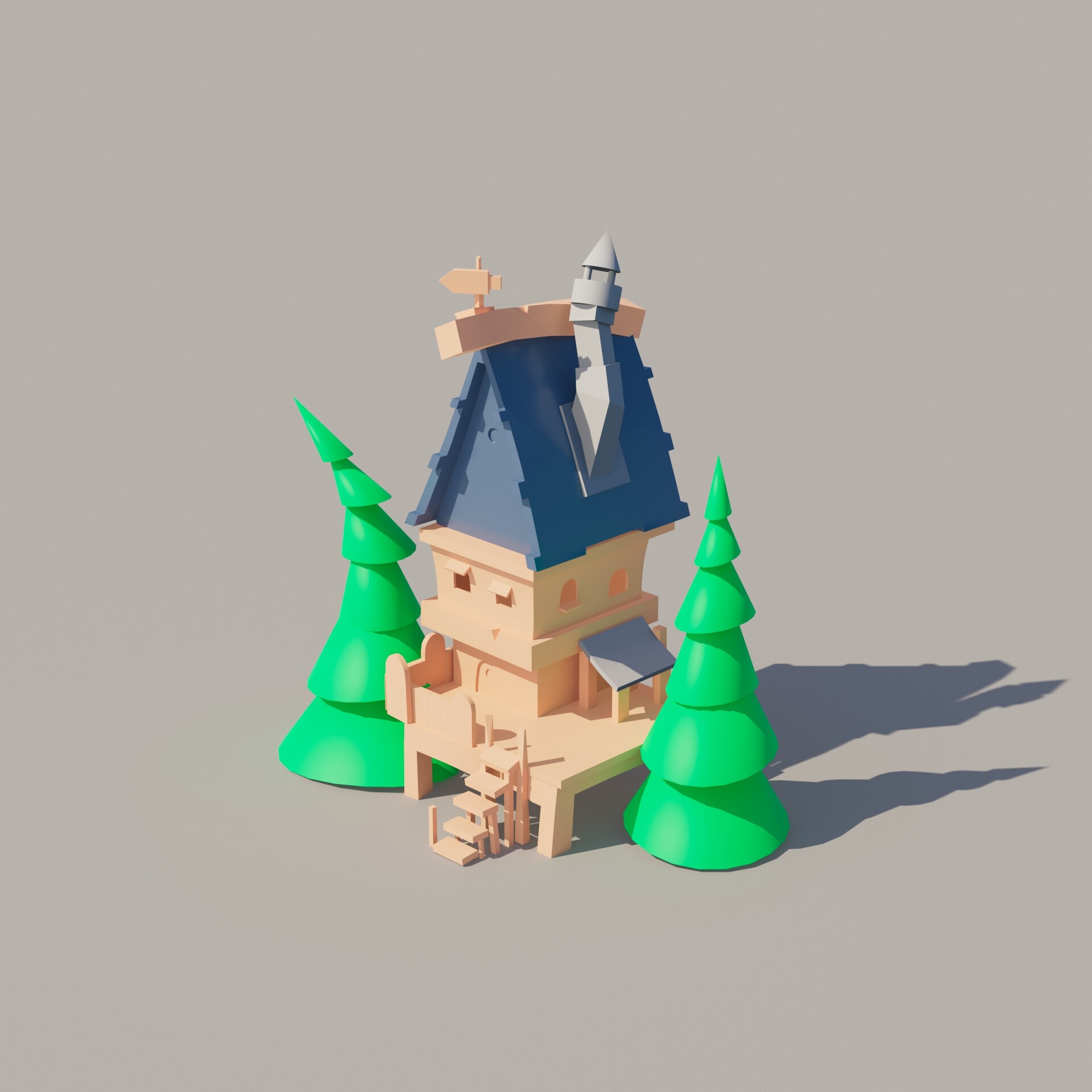 ArtStation - Small House Project