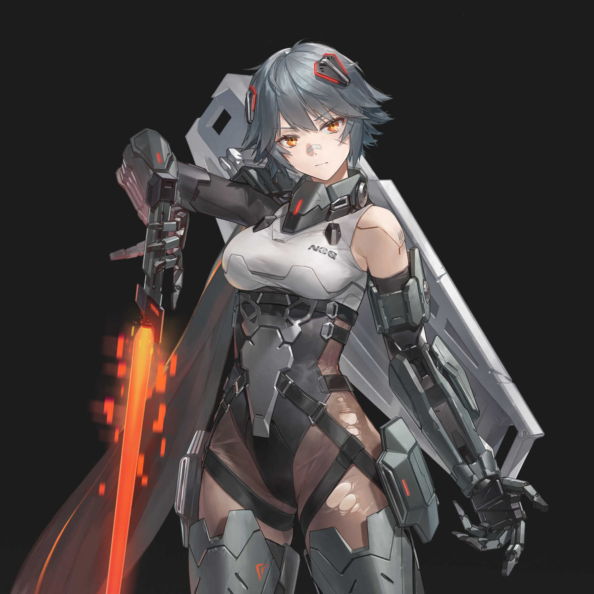 ArtStation - 为游戏 《迈亚融解》 的角色绘制的立绘