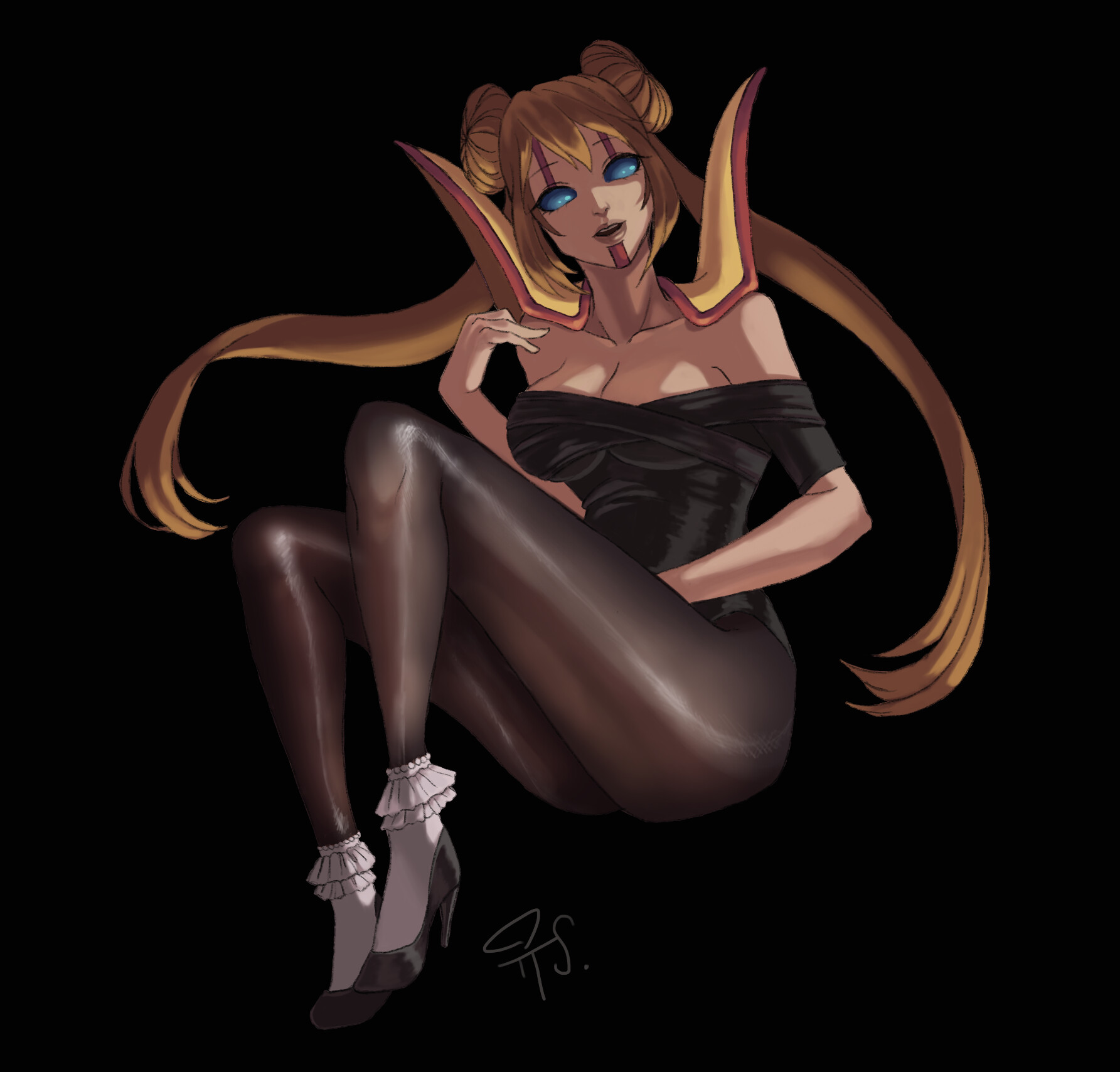 ArtStation - Request - Rosa possessed by Baby