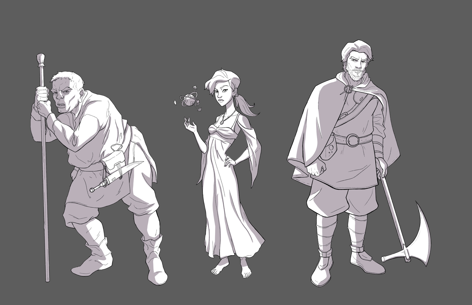 ArtStation - Character Design Scrapbook 1