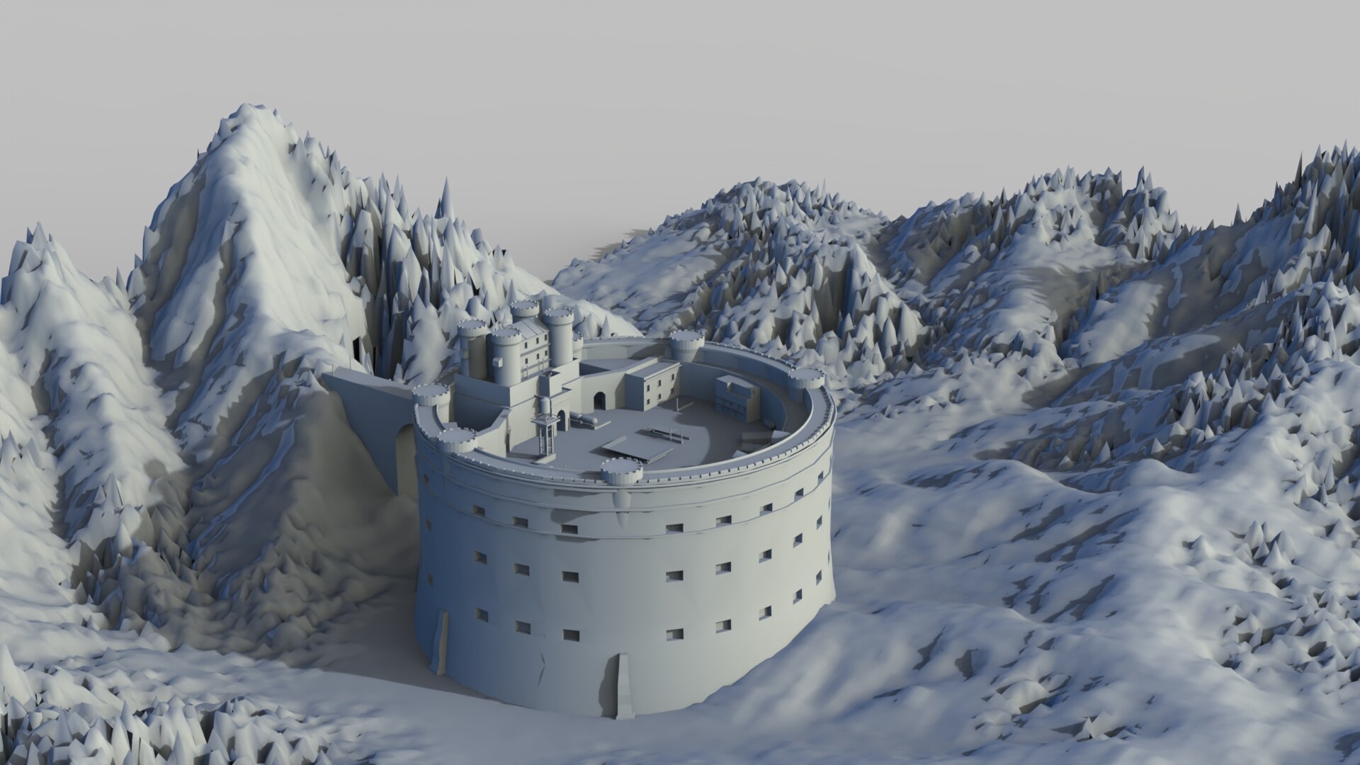 ArtStation - Warzone Prison fanart