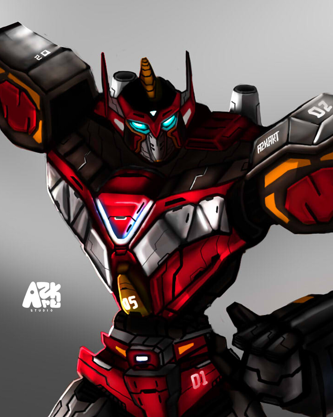 ArtStation - megazord