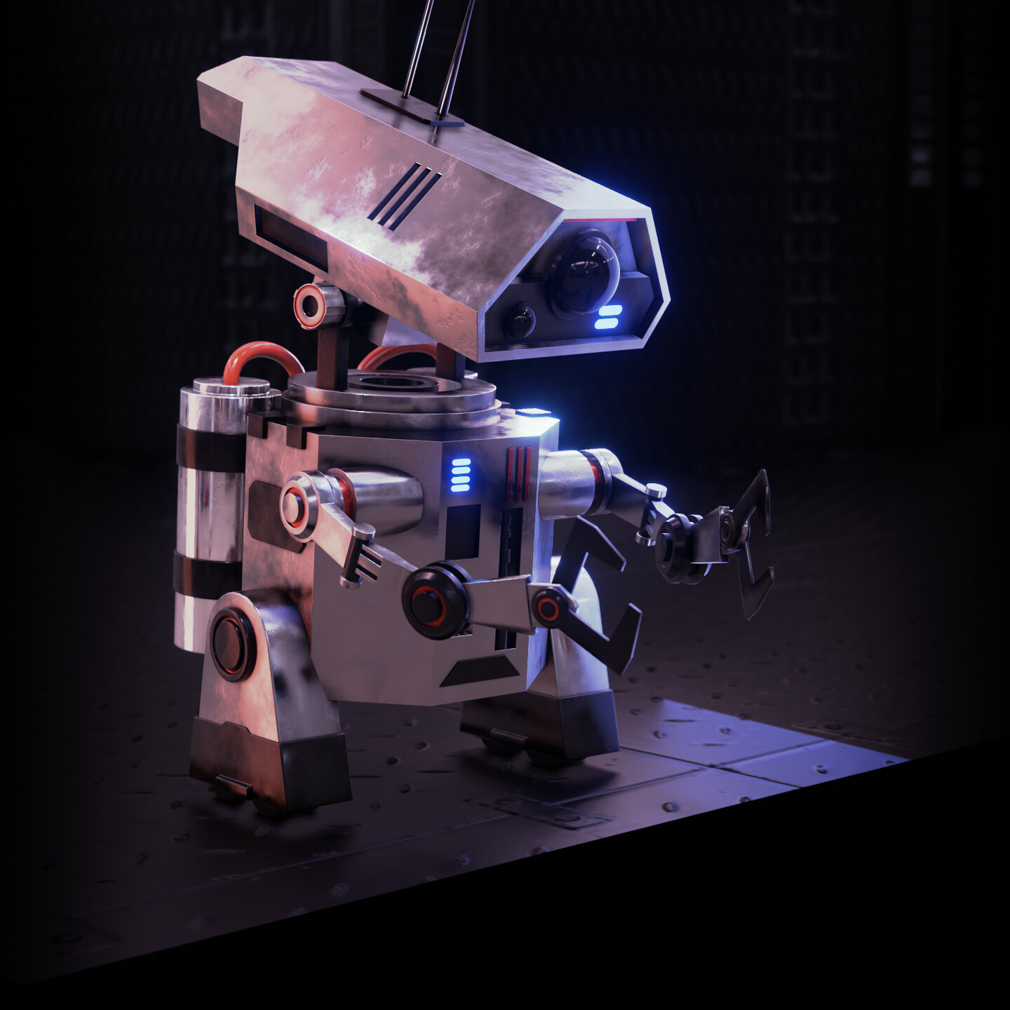 ArtStation - Worker Robot