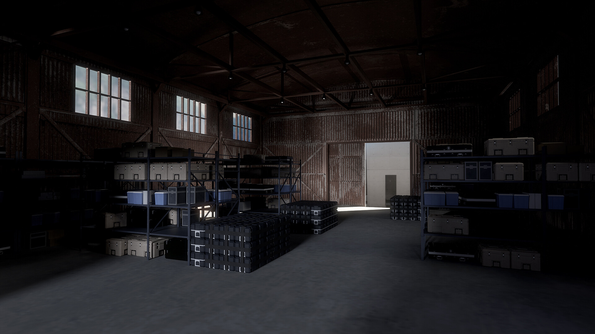 ArtStation - Military Storage 3D Modeling