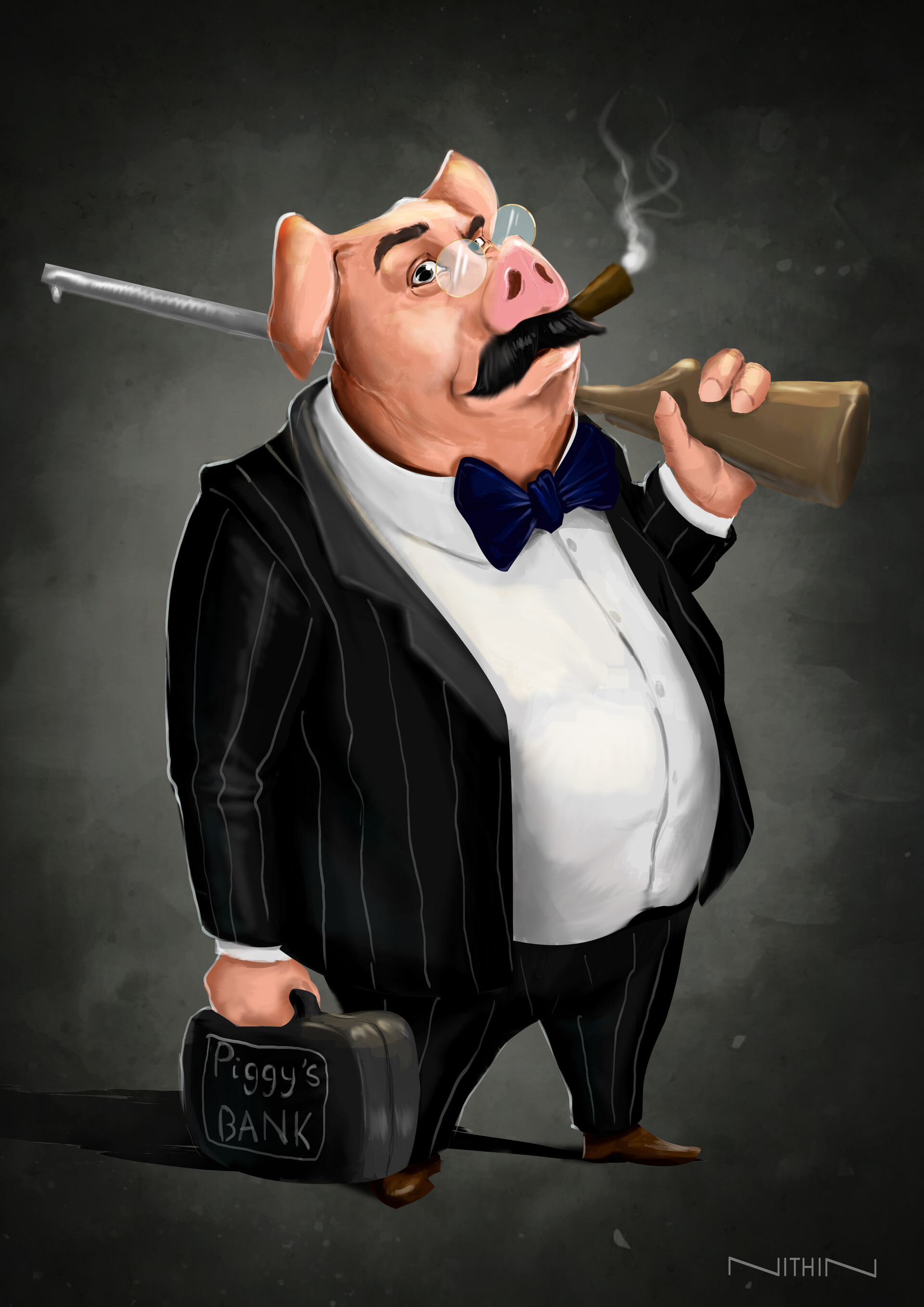 ArtStation - Mr Piggy