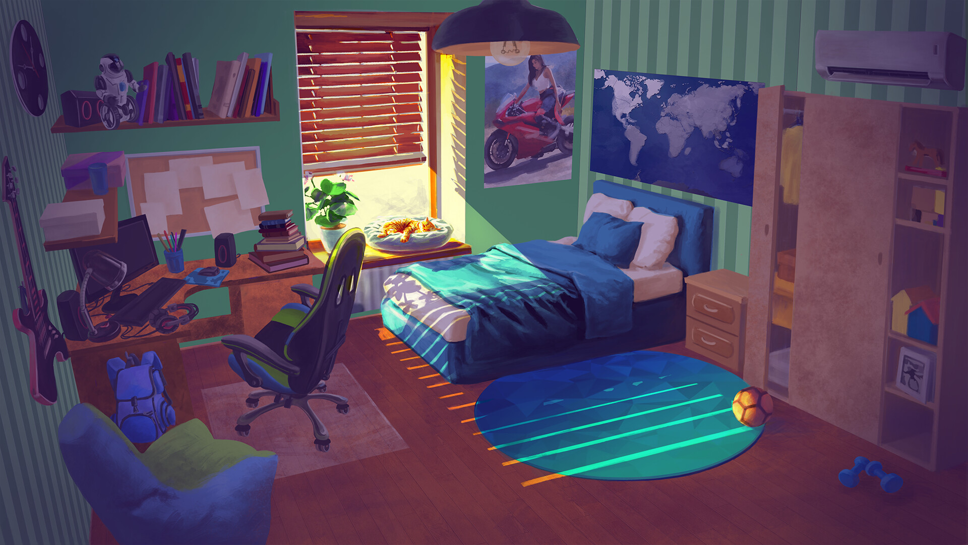 ArtStation - Teen room