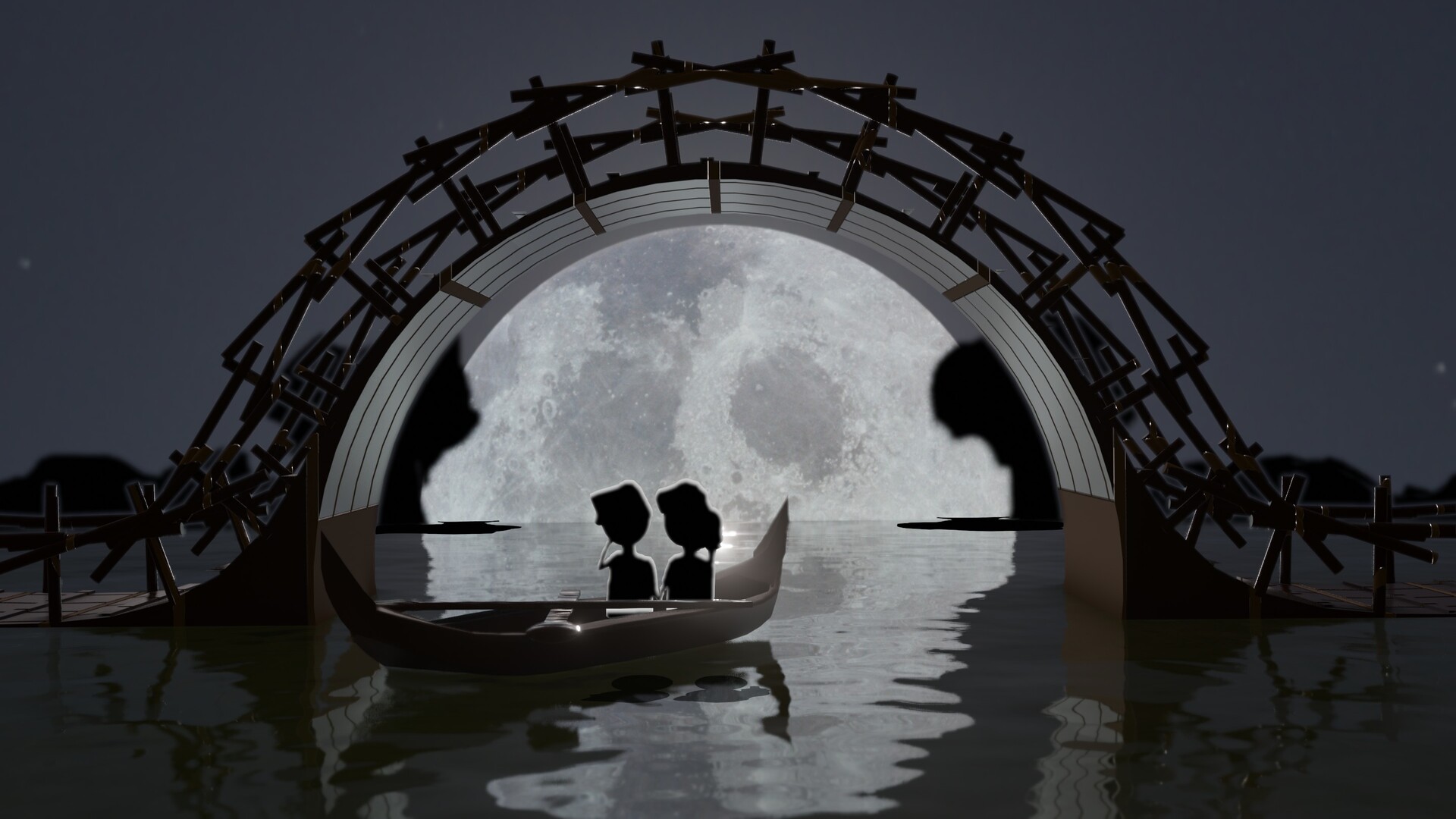 ArtStation - Moon Bridge