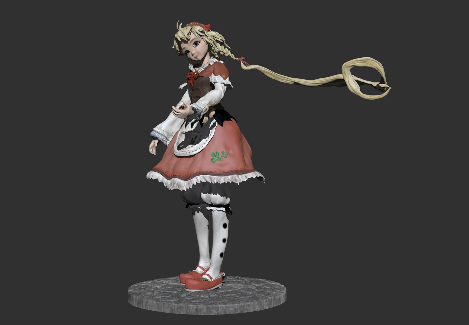 Aleksandra Miteva - Character Model for 3D Printing - Polka from ...