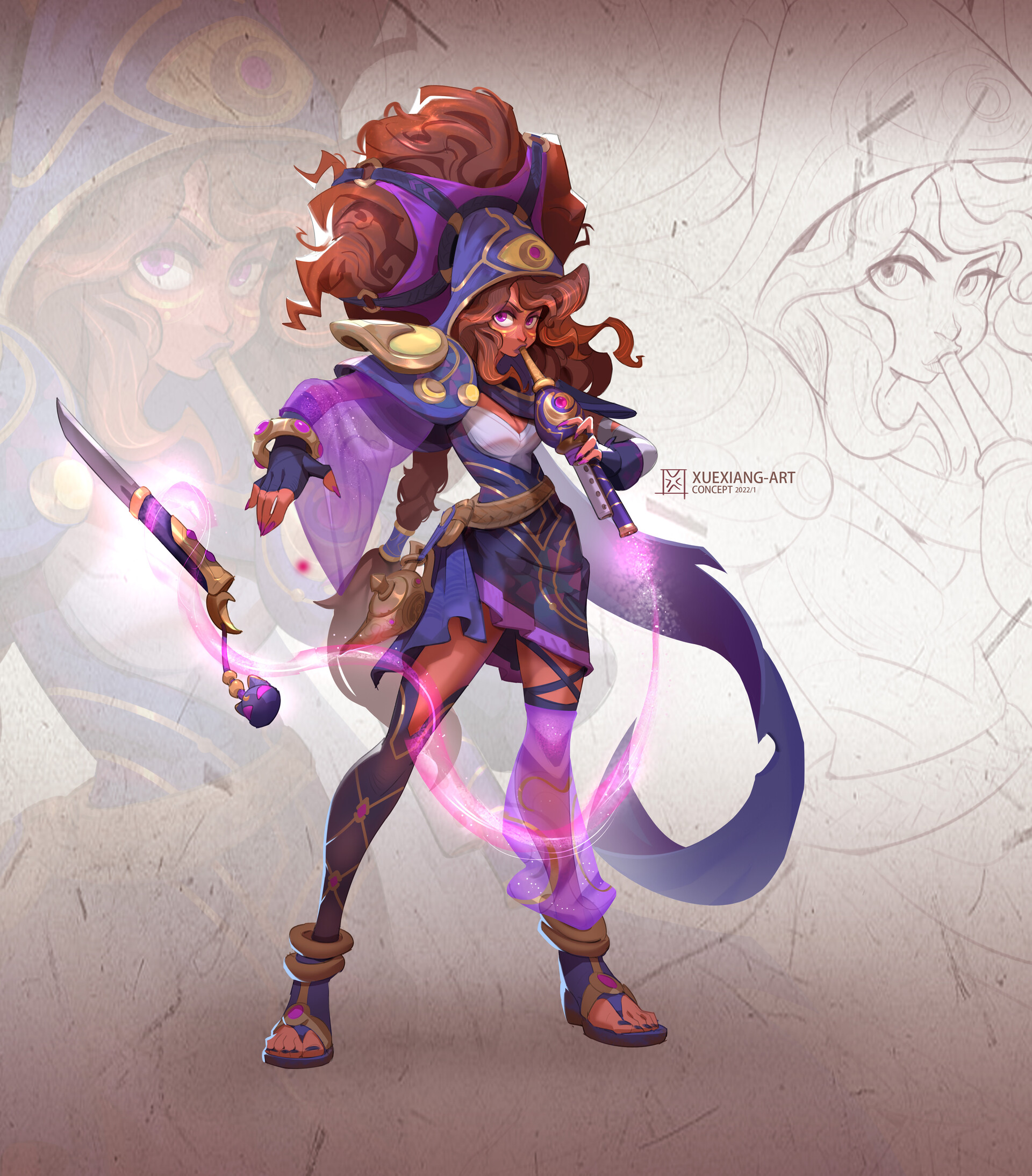 ArtStation - Magic Flute Princess