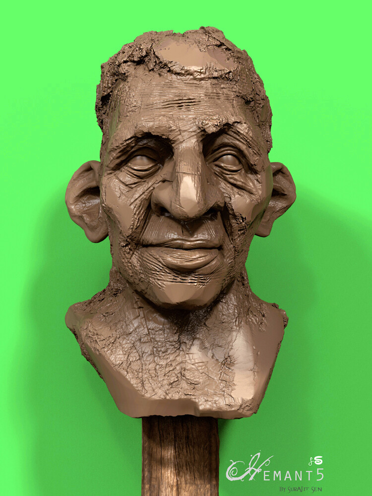 ArtStation - Hemant _V– Digital Sculpture y Surajit Sen