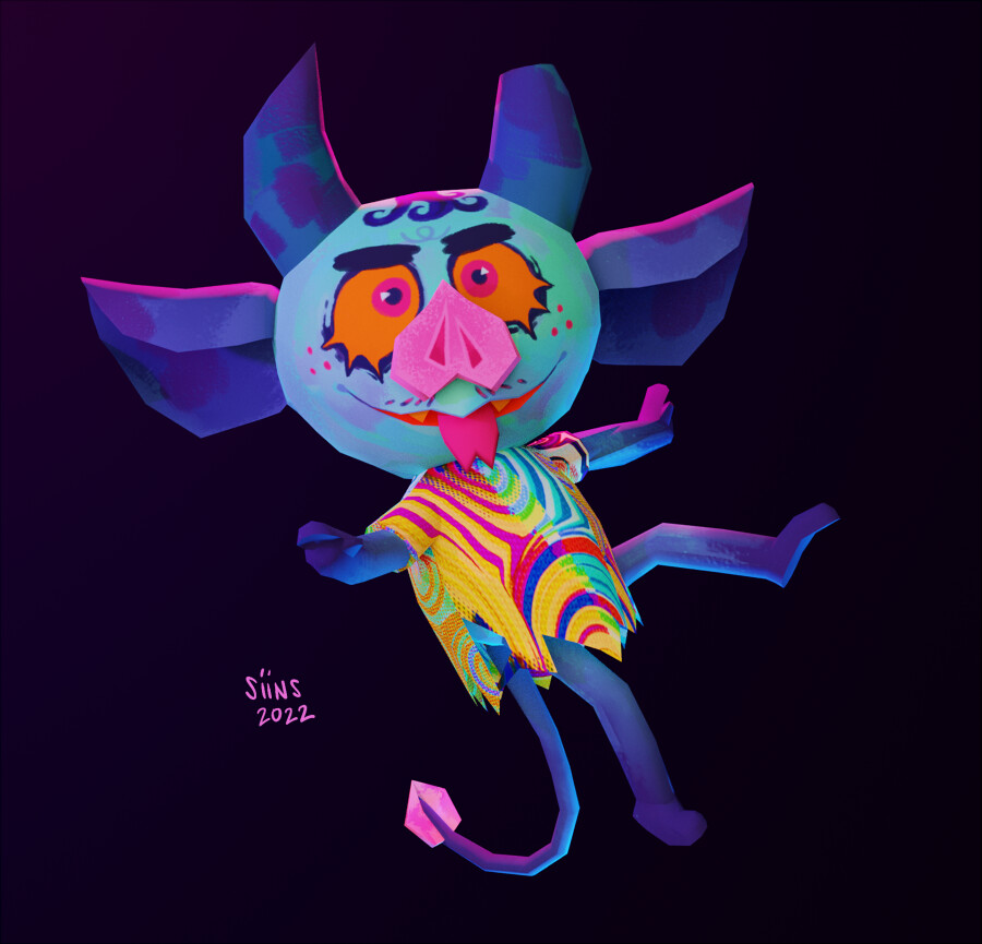 SIINS.ART - Personal Work: Little 3D Imp