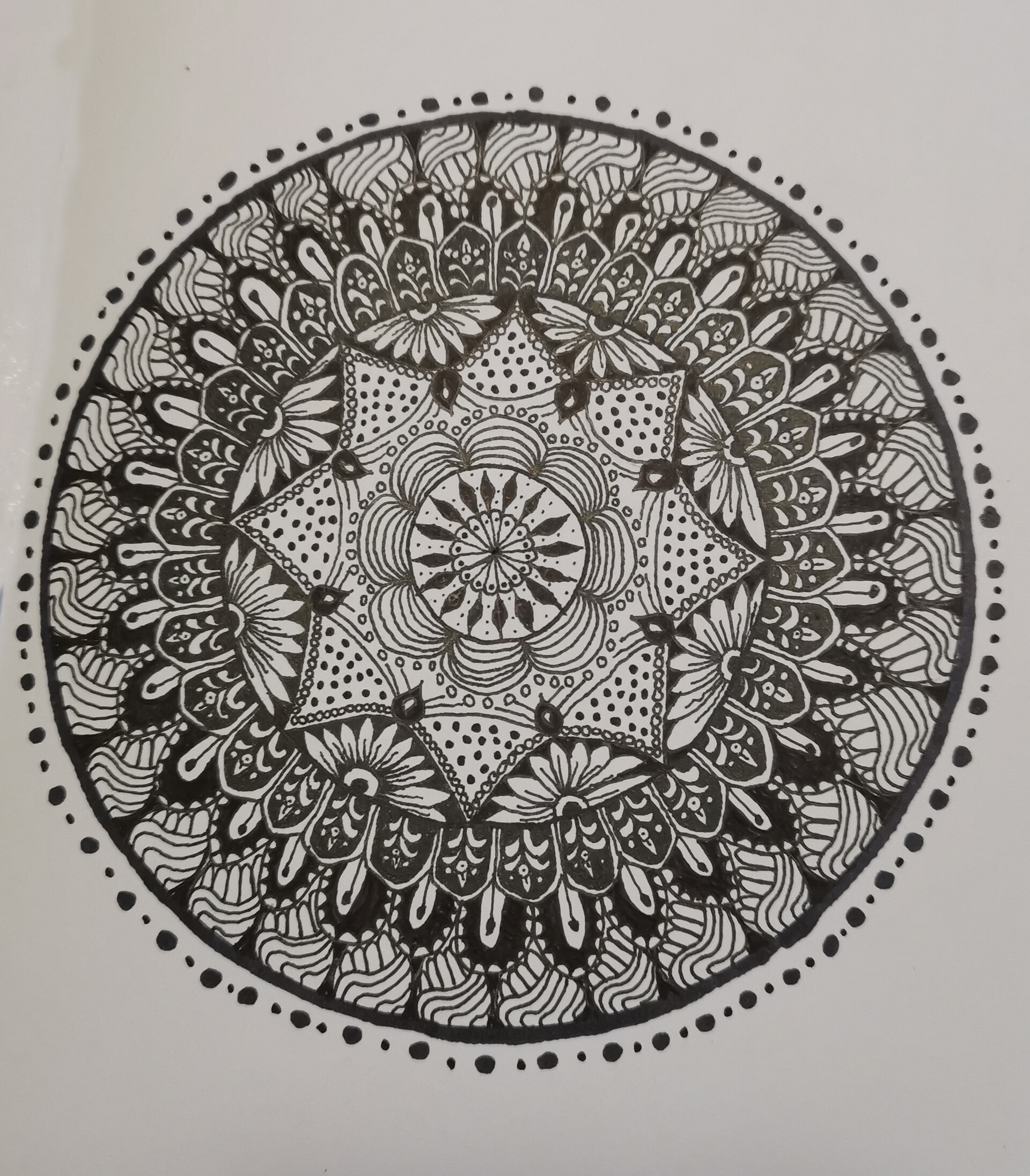 ArtStation - Mandala drawing