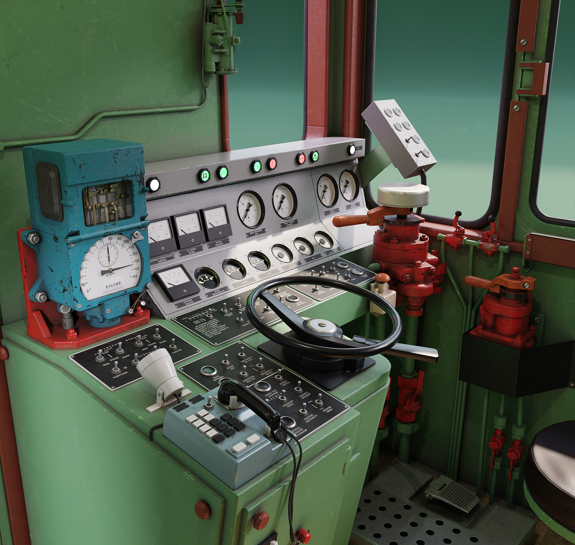 ArtStation - TEM2UM Cabin Interior