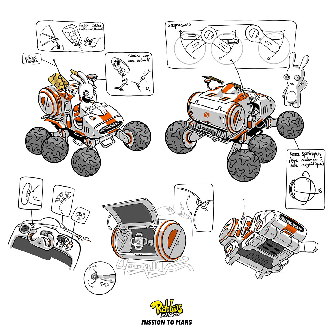 Luc Grzesiak - Rabbids Invasion Special: Mission to Mars (Design)