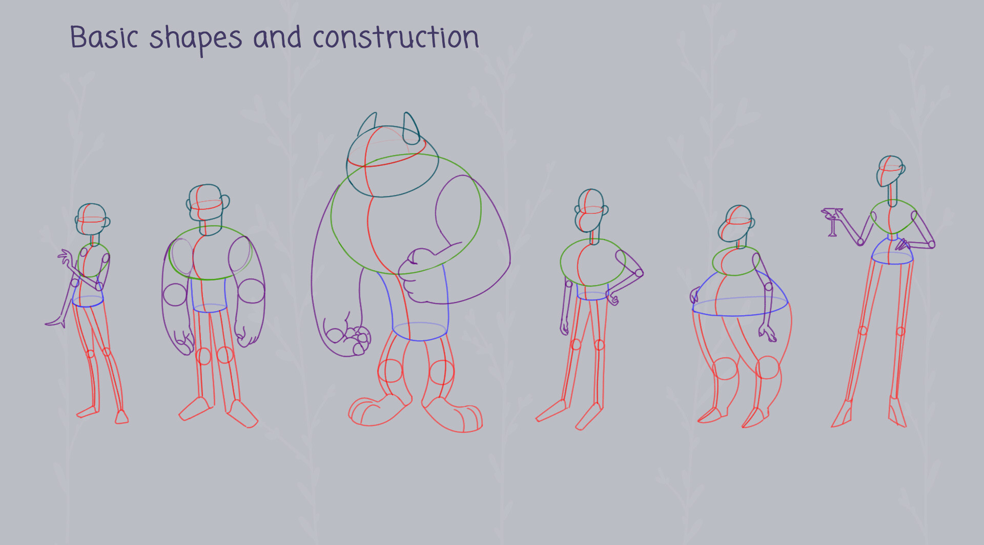 ArtStation - Basic shapes and construction