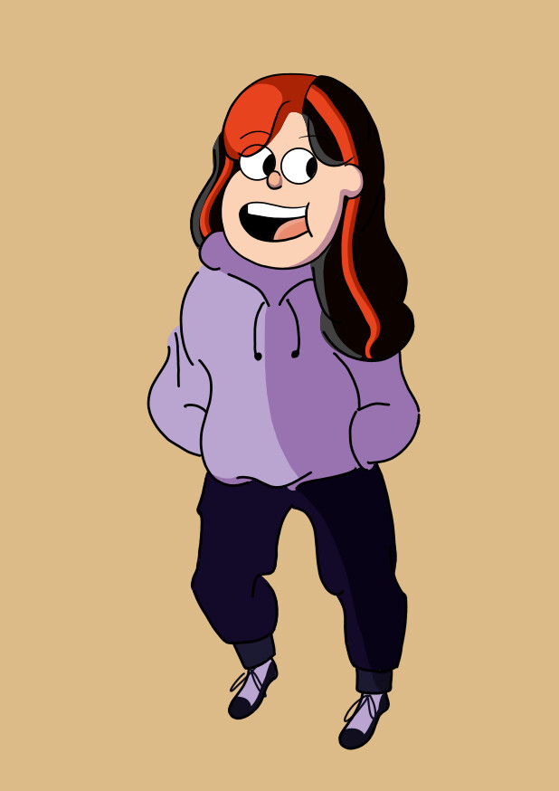 ArtStation - Autoportrait Cartoon