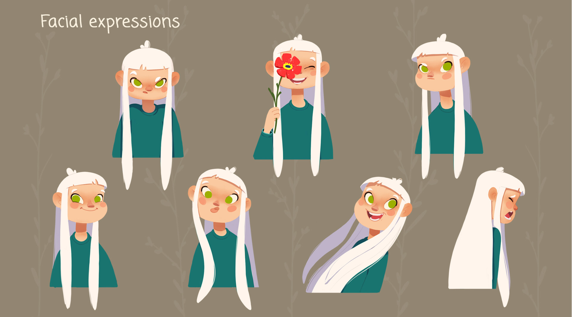 ArtStation - Facial expressions