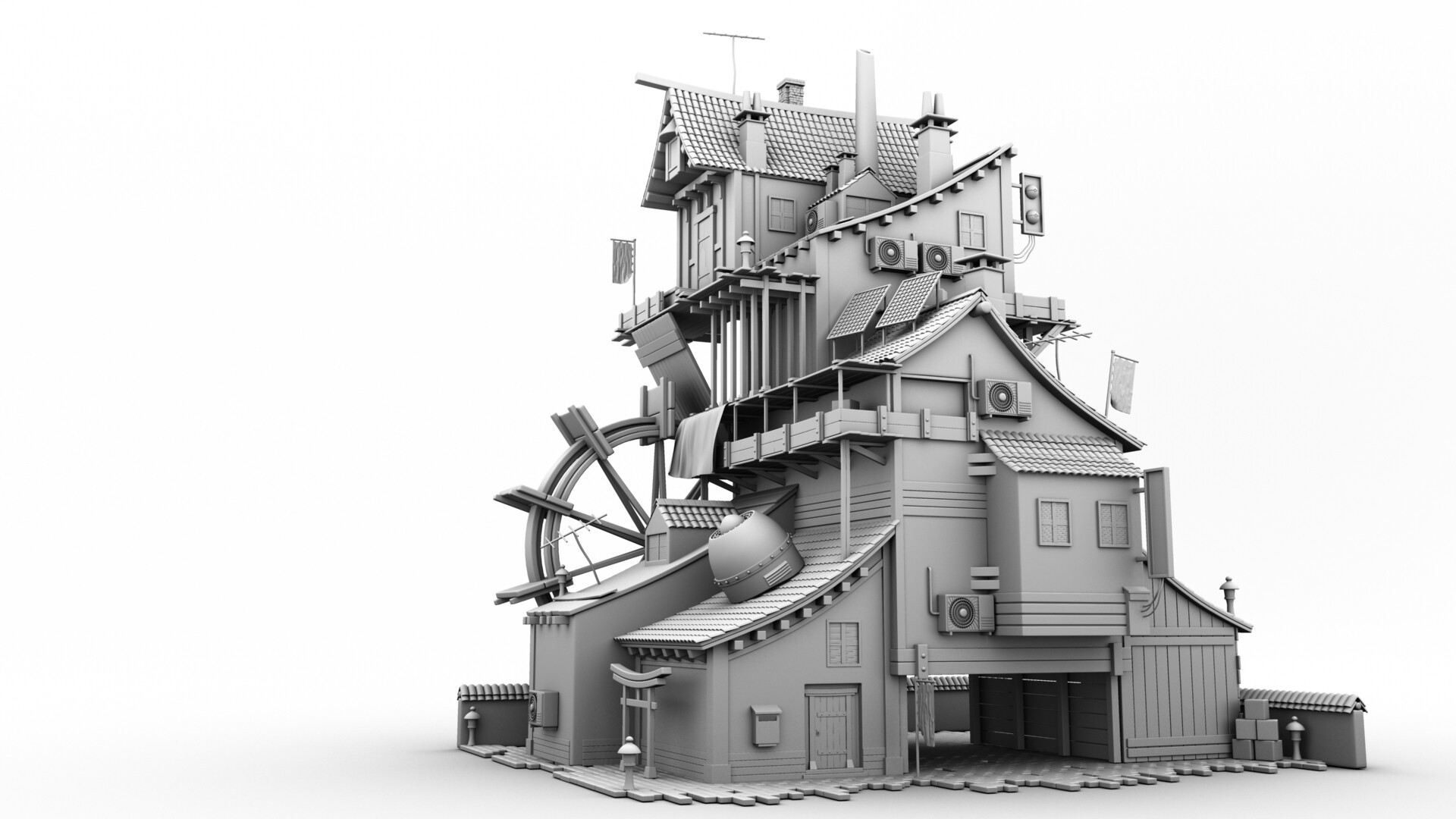 ArtStation - Cartooning_House