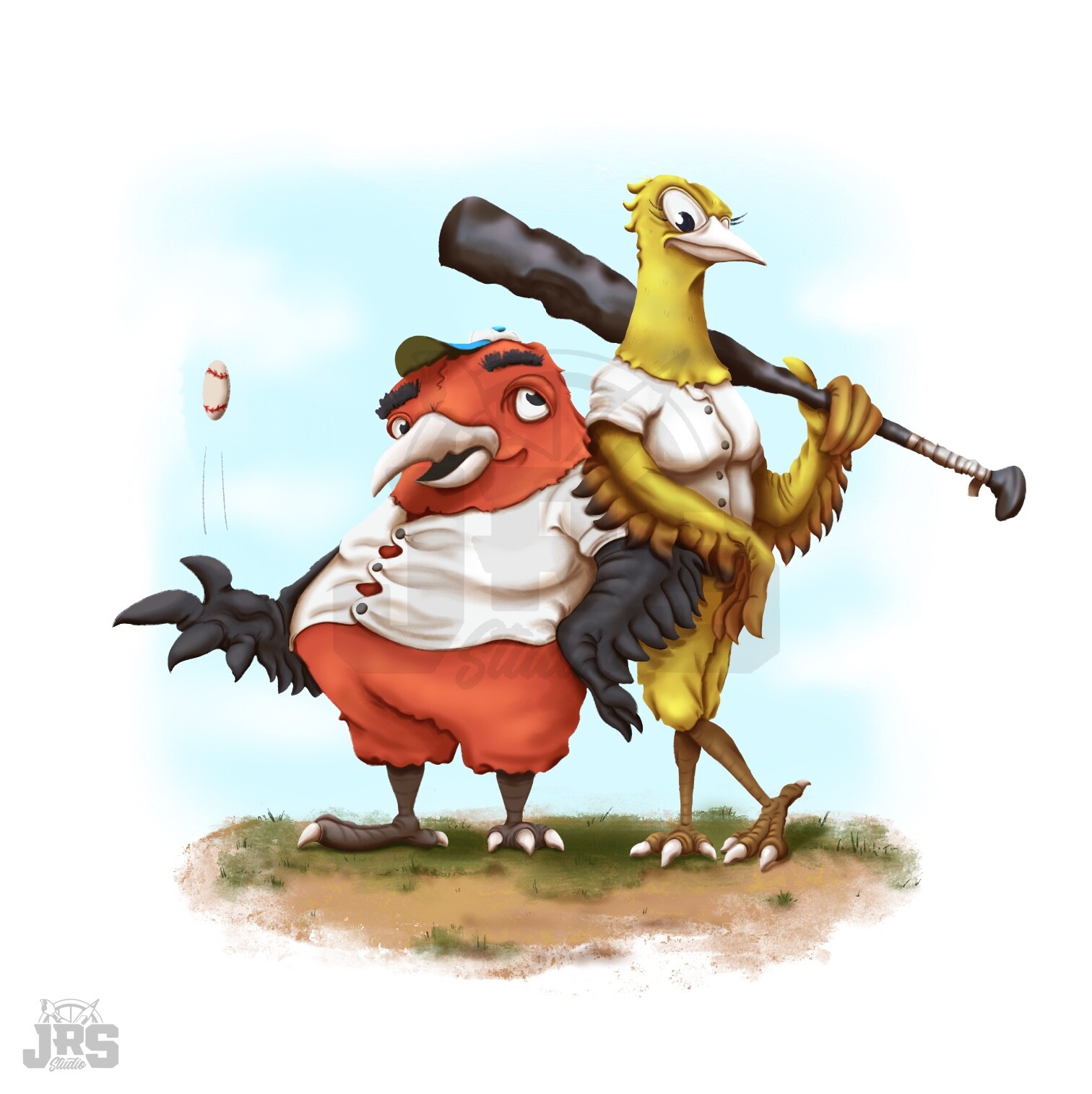 ArtStation - Scar and Summer, The Tanagers