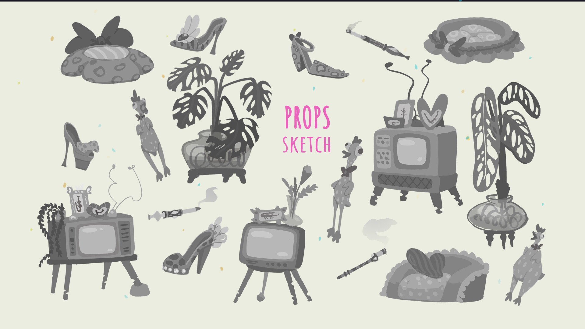 ArtStation - Props sketches