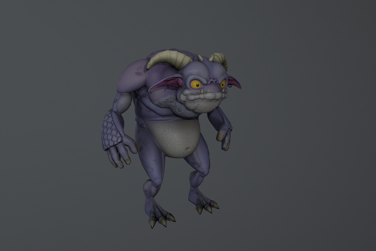 ArtStation - Troll Cartoon