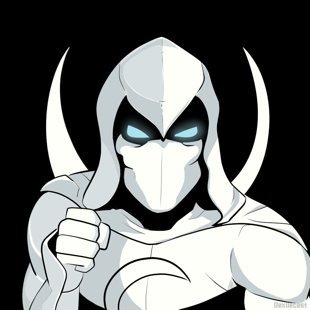 ArtStation - Moon Knight study