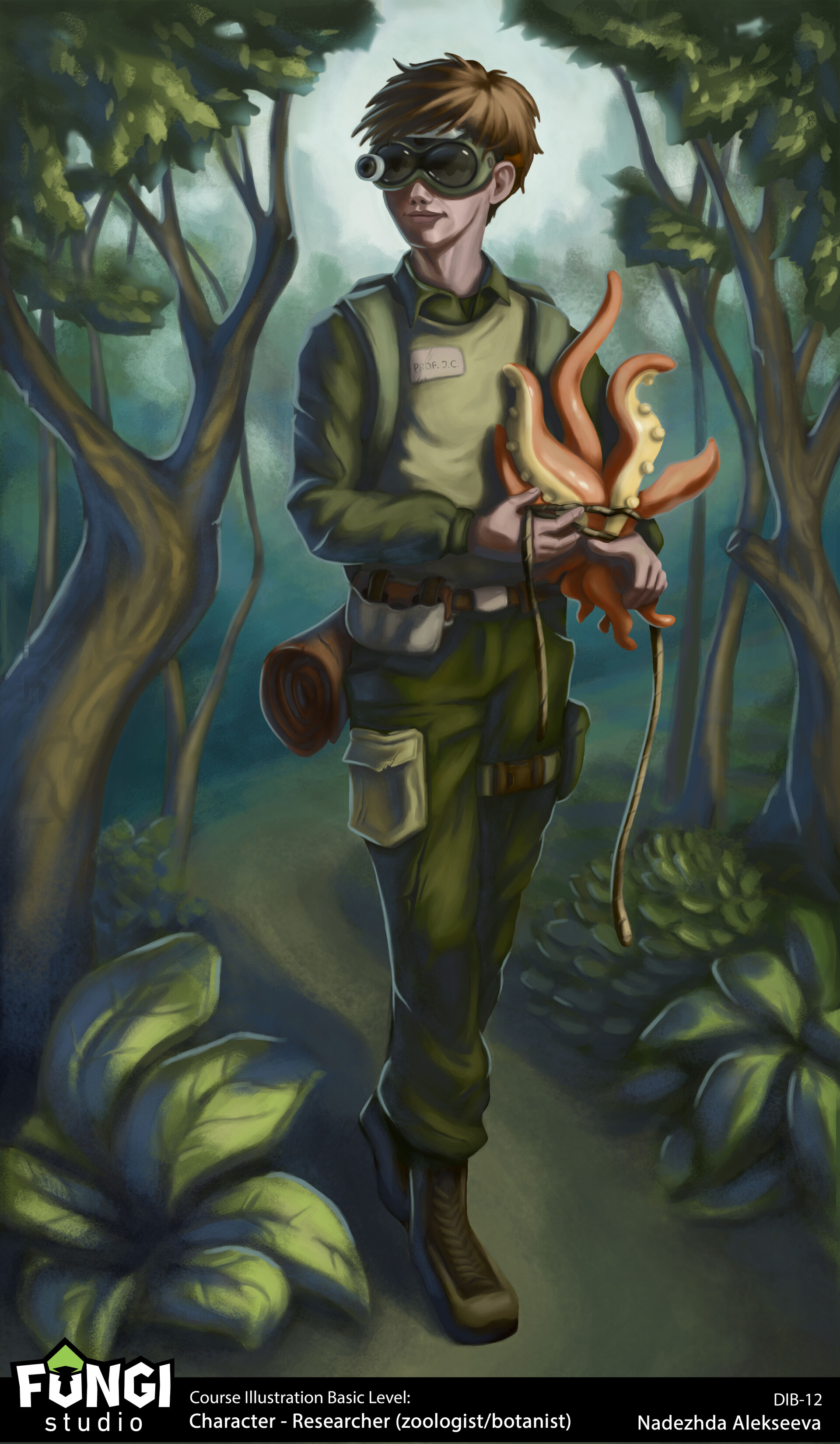 ArtStation - Researcher (zoologist/botanist)