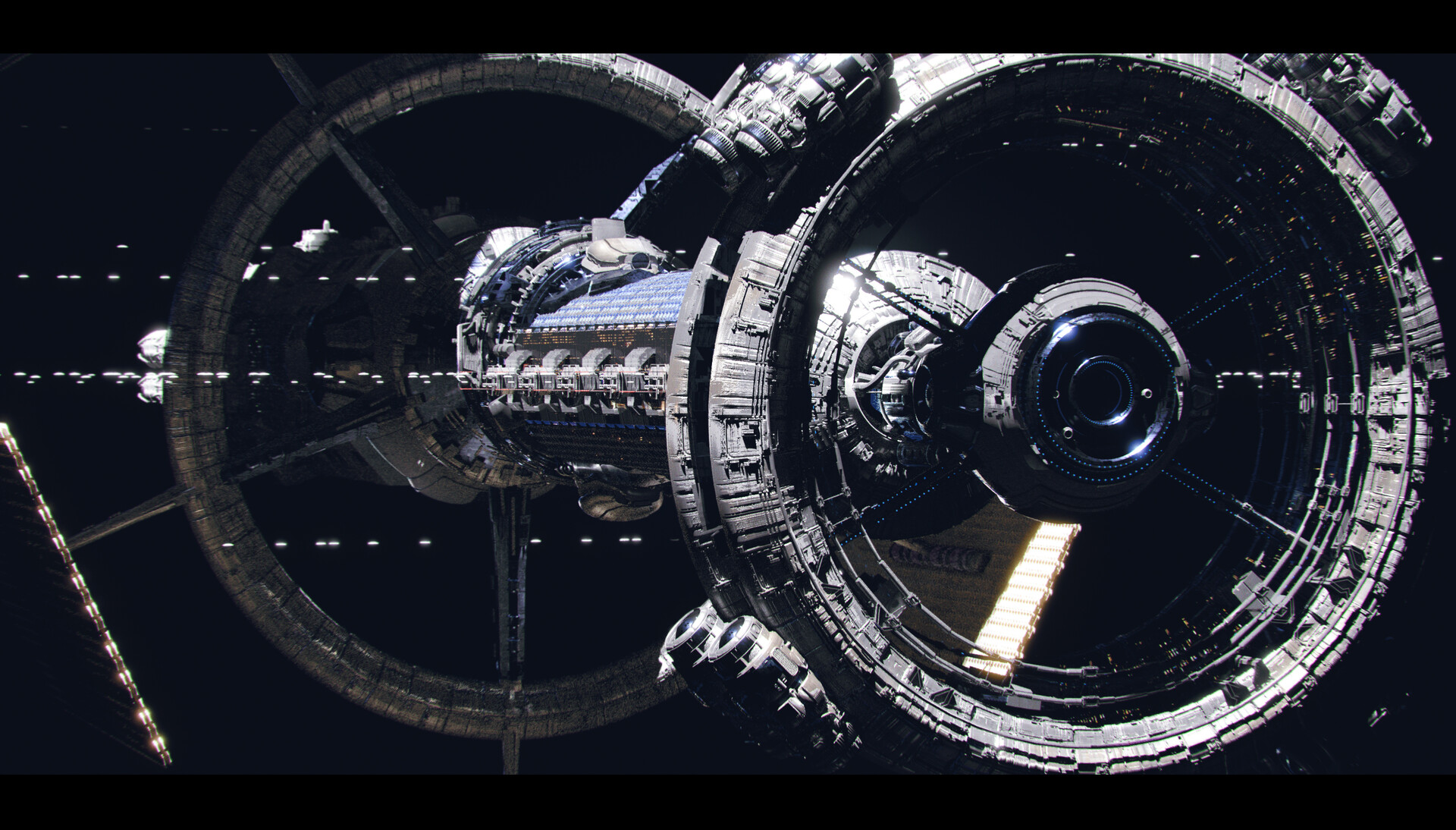 ArtStation - Intergalactic Space Ship