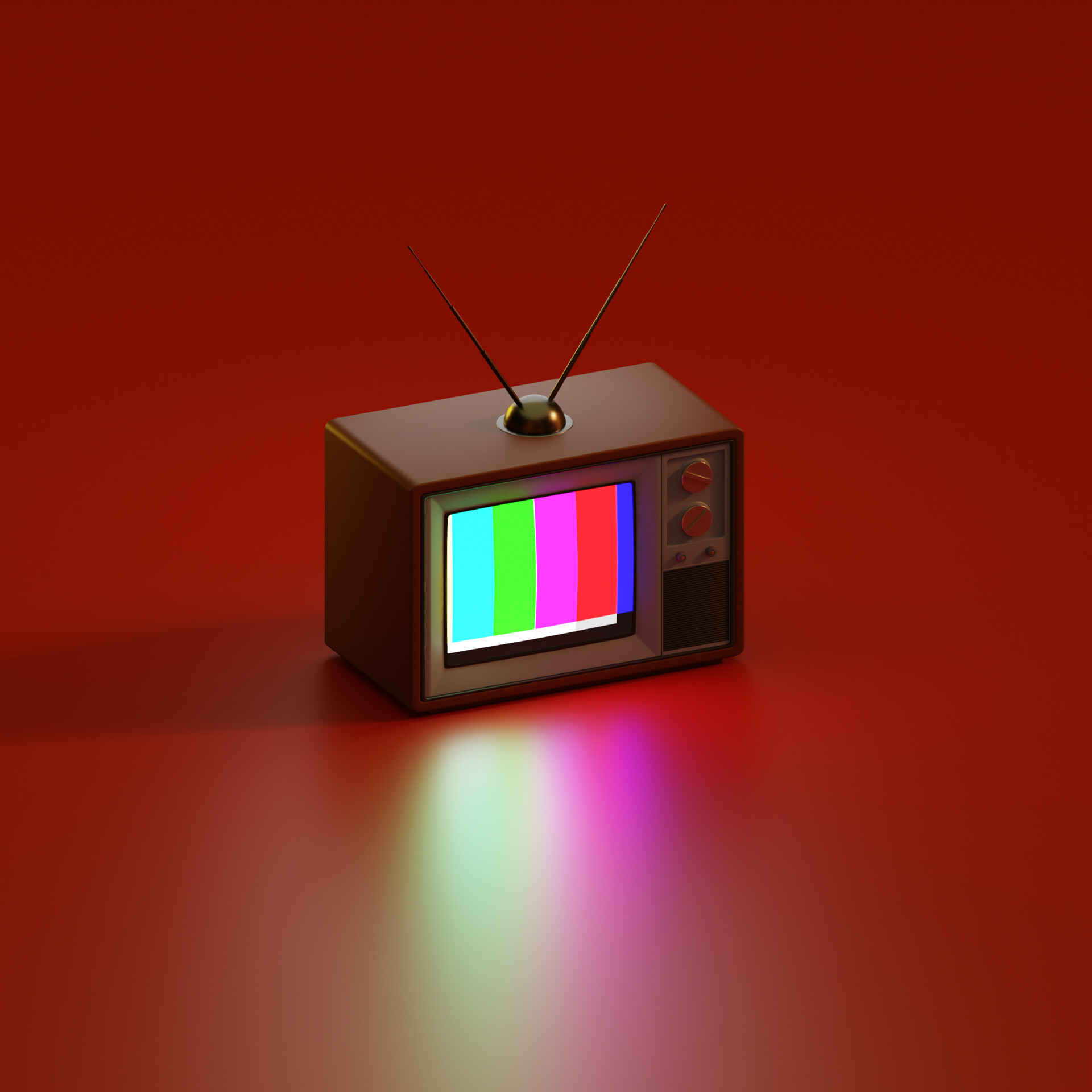 ArtStation - Retro TV
