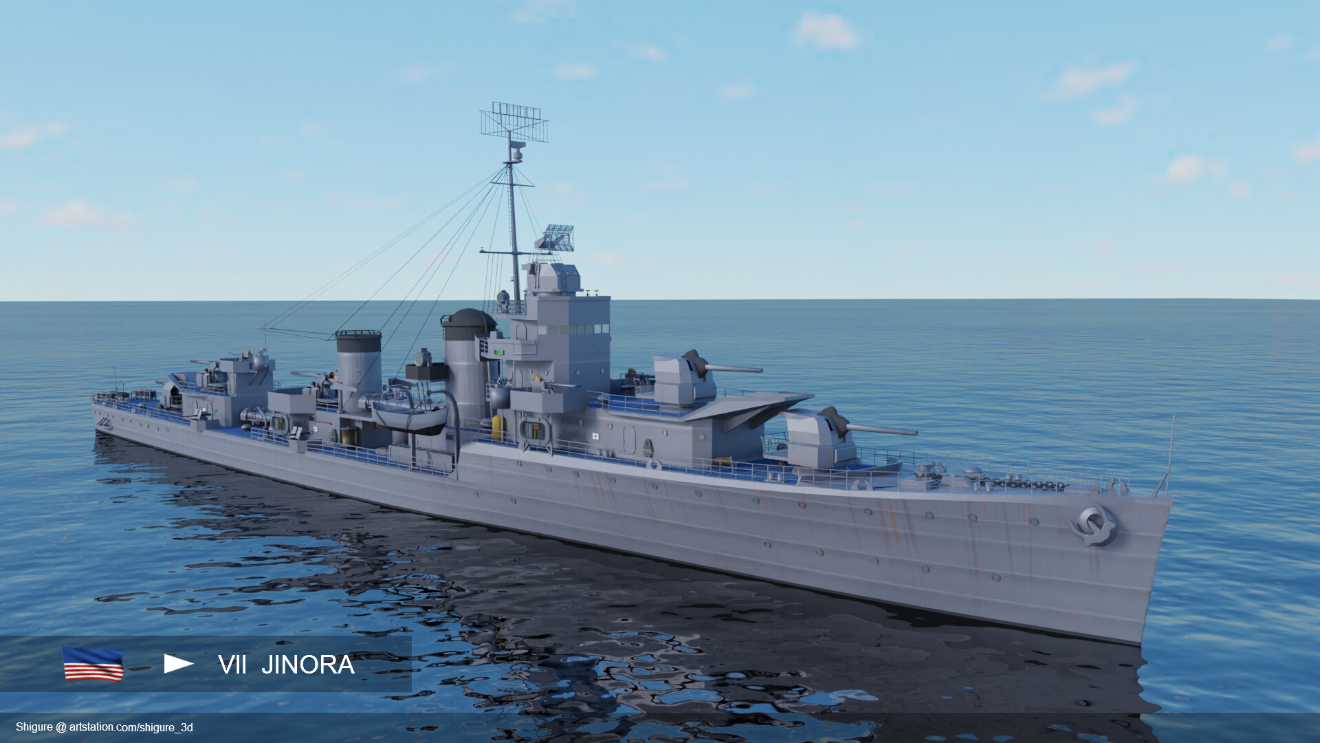 Shigure - Jinora-class destroyer