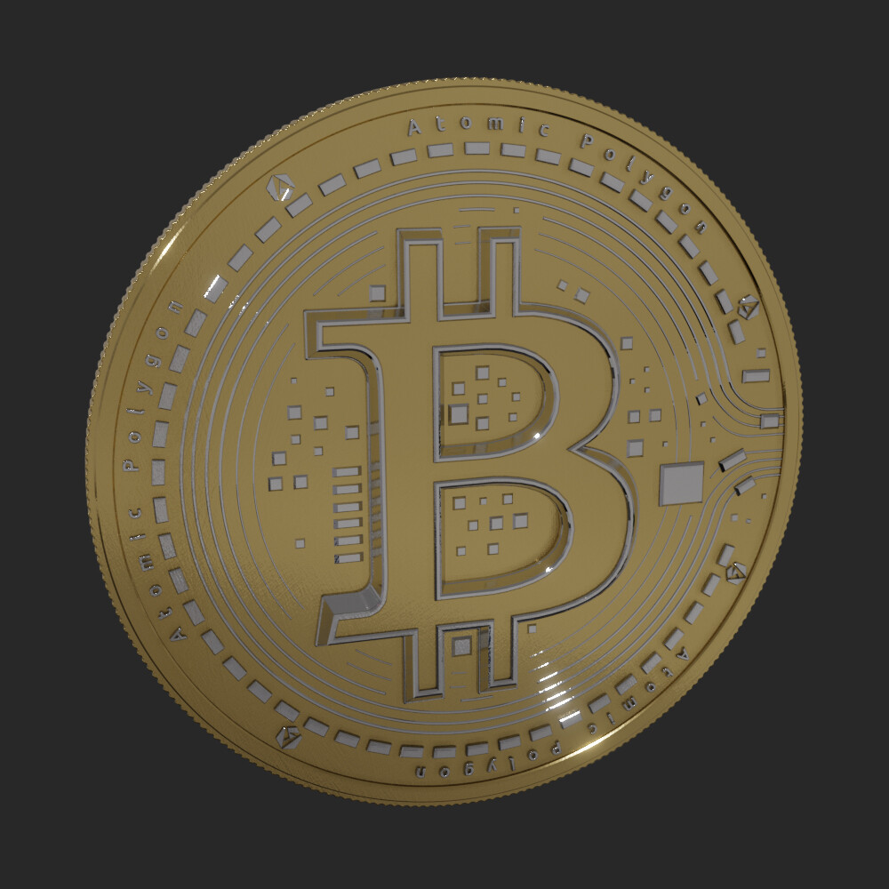 ArtStation - 3D bitcoin