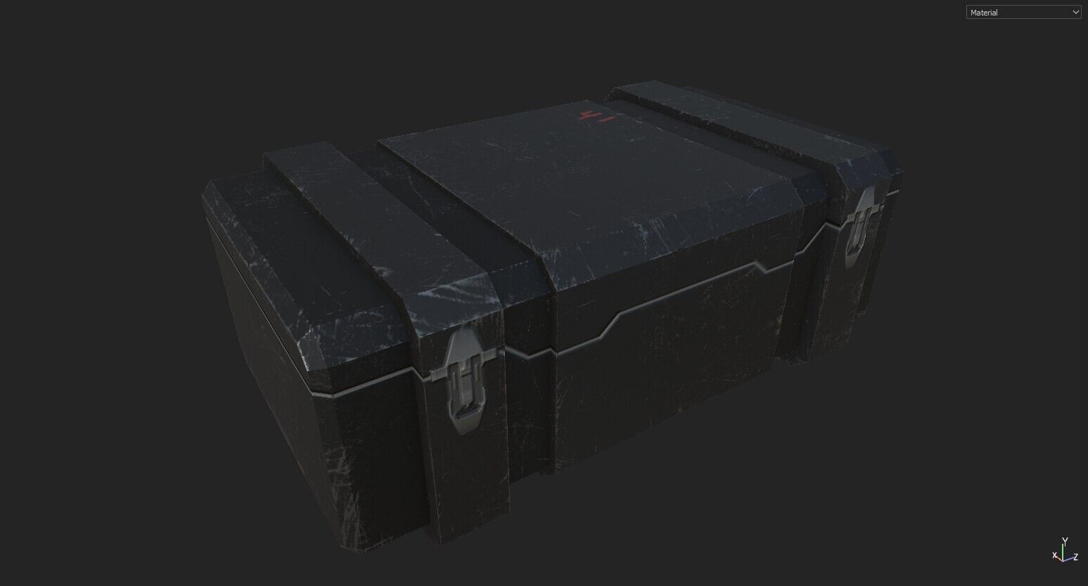 ArtStation - Small Sci-Fi Crate