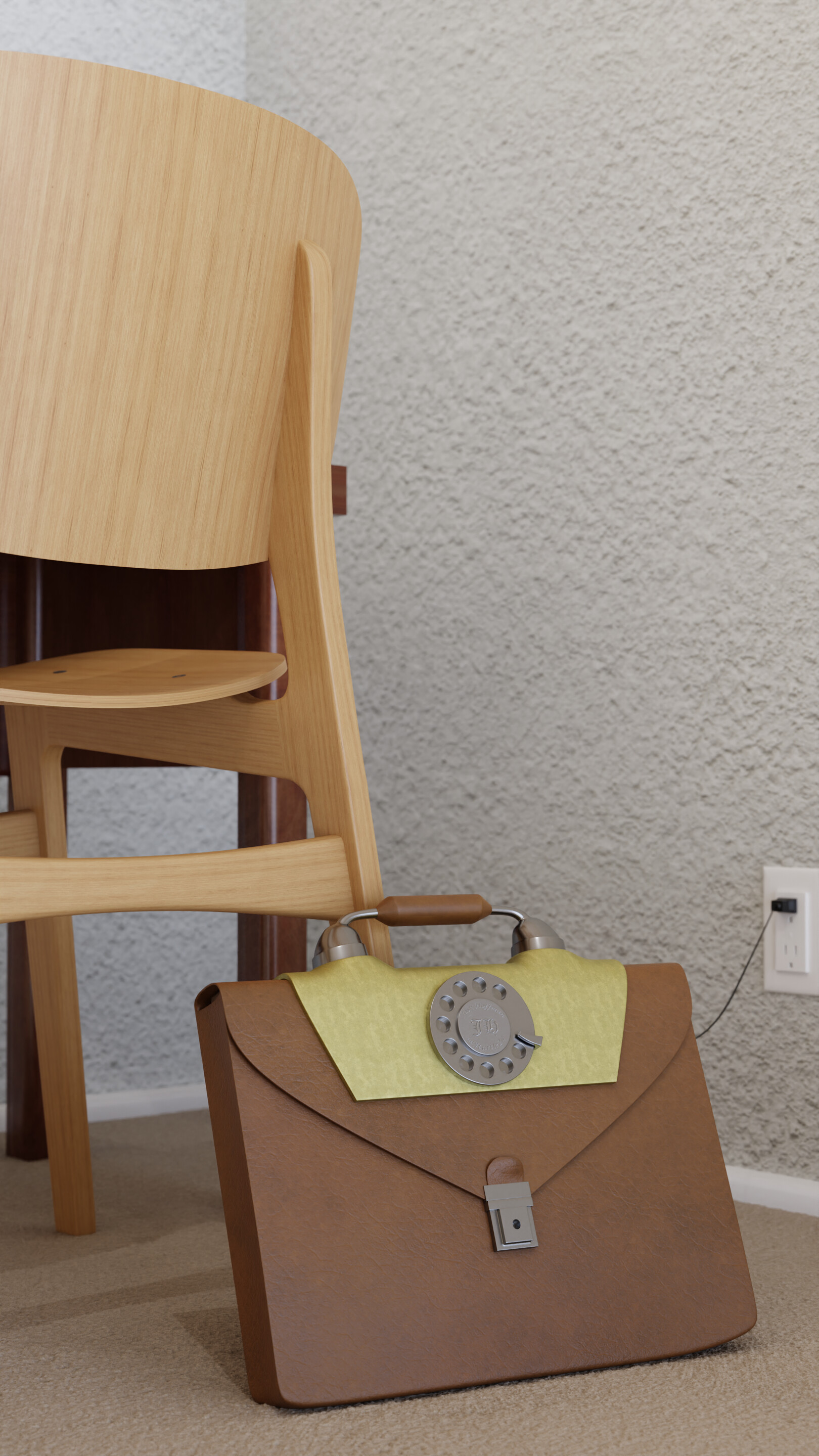 ArtStation - Telephone-Briefcase Hybrid