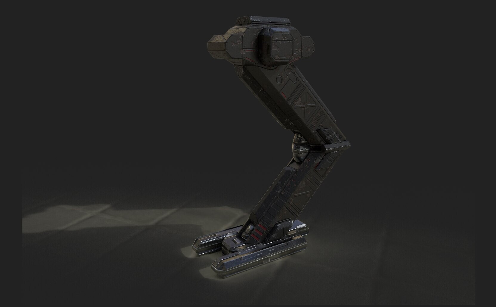 ArtStation - Reaper Mech Leg