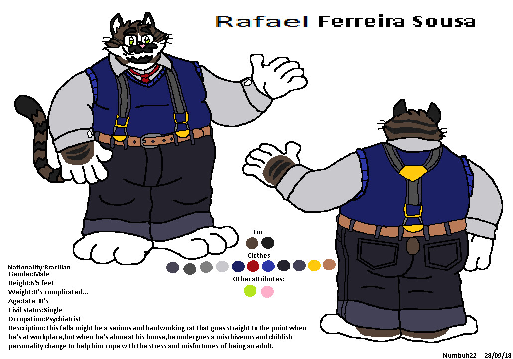 ArtStation - Rafael Ref Sheet