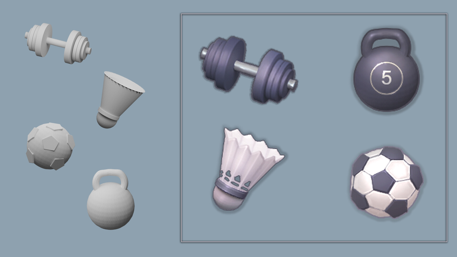 ArtStation - Props sport