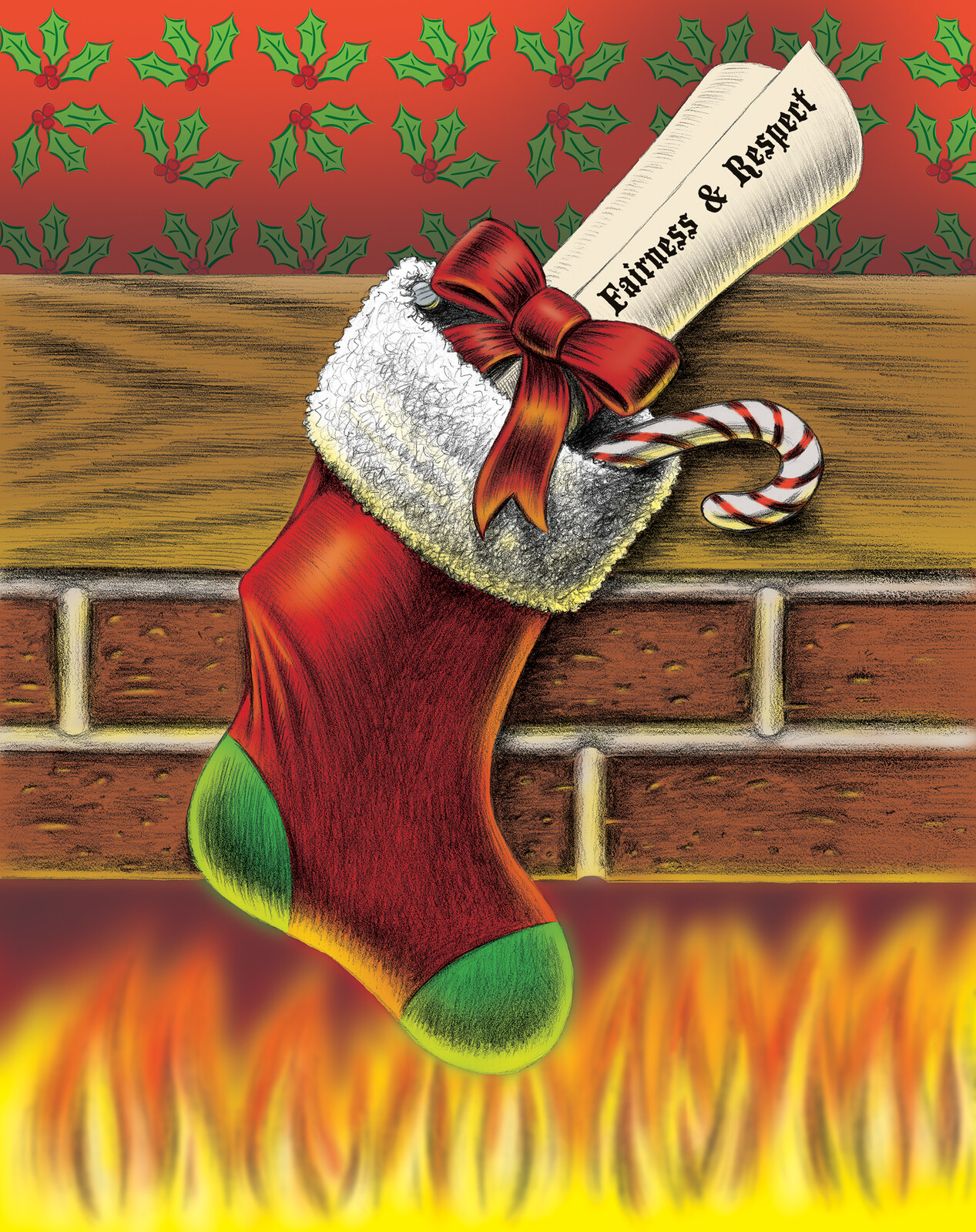 EYECATCHER Graphics & Design - MoveUp Union Christmas Card Art