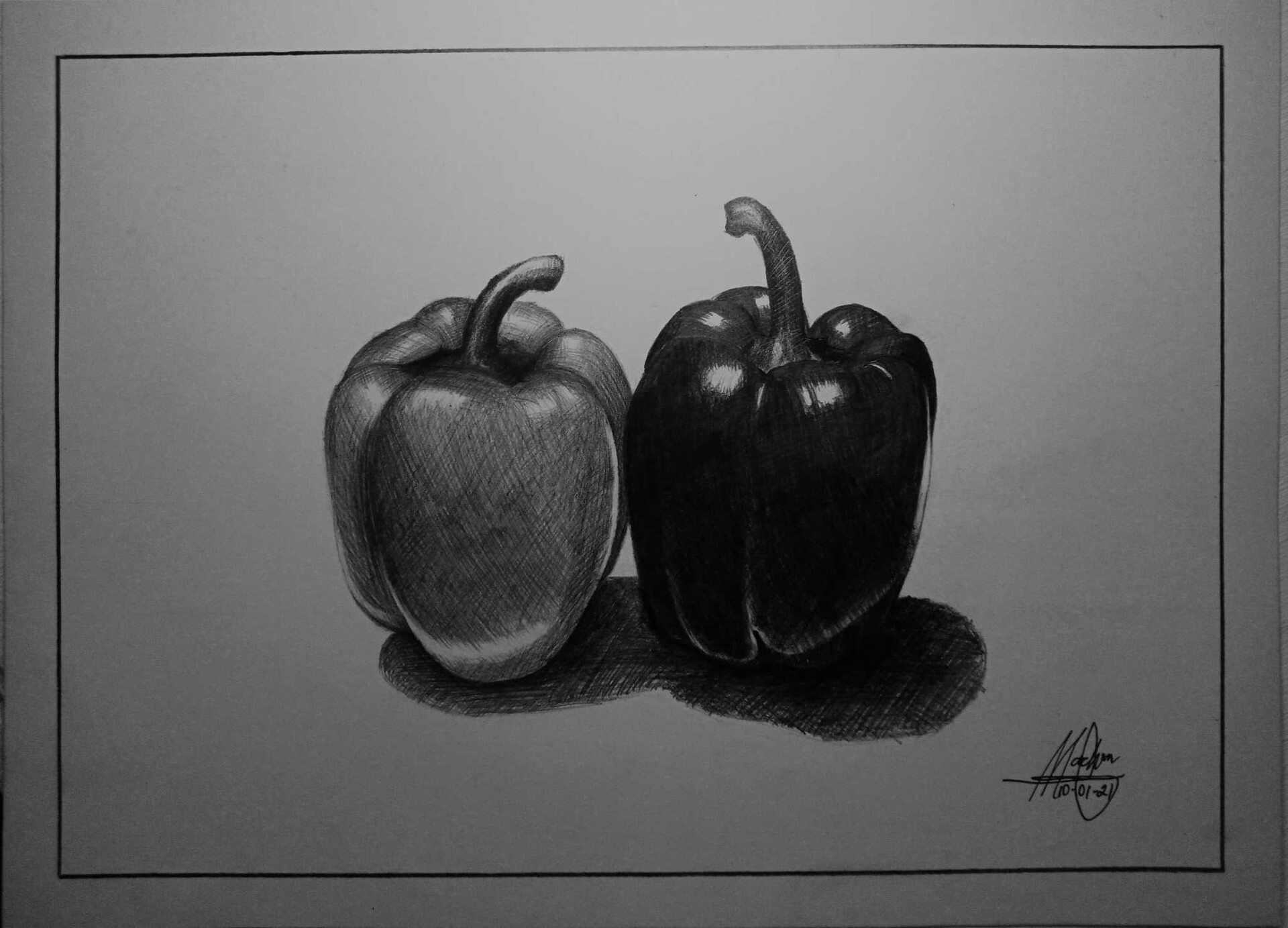 ArtStation - 2ND ART APPRECIATION "CROSS HATCHING TECHNIQUE"