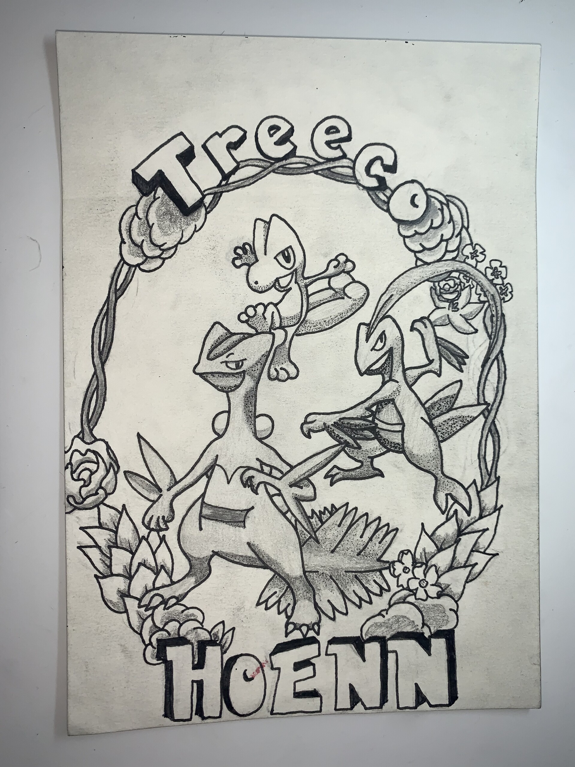 ArtStation - hoenn grass starter