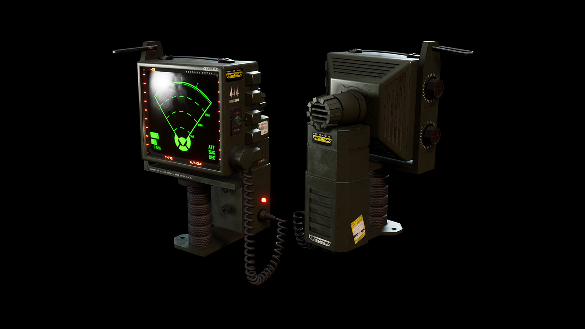 ArtStation - Alien Isolation Motion Tracker (Fan Made)