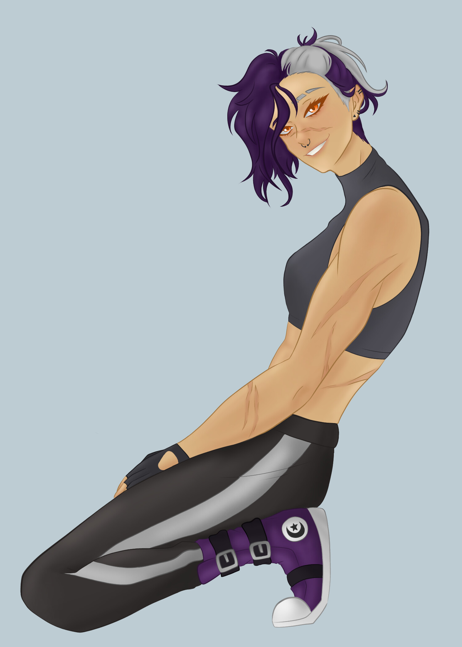 ArtStation - process drawings of character