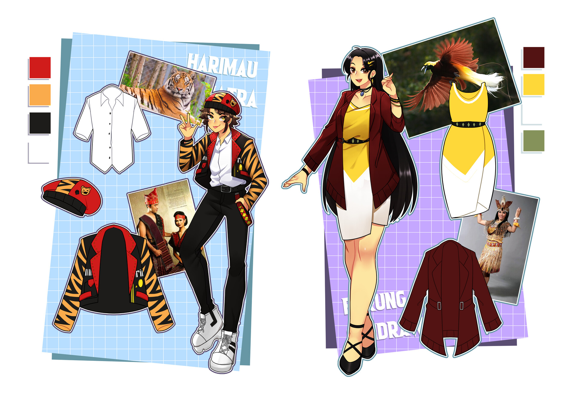 ArtStation - Character Fashion Design