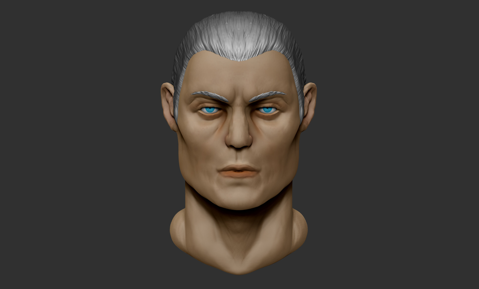 ArtStation - Man Head Sculpt