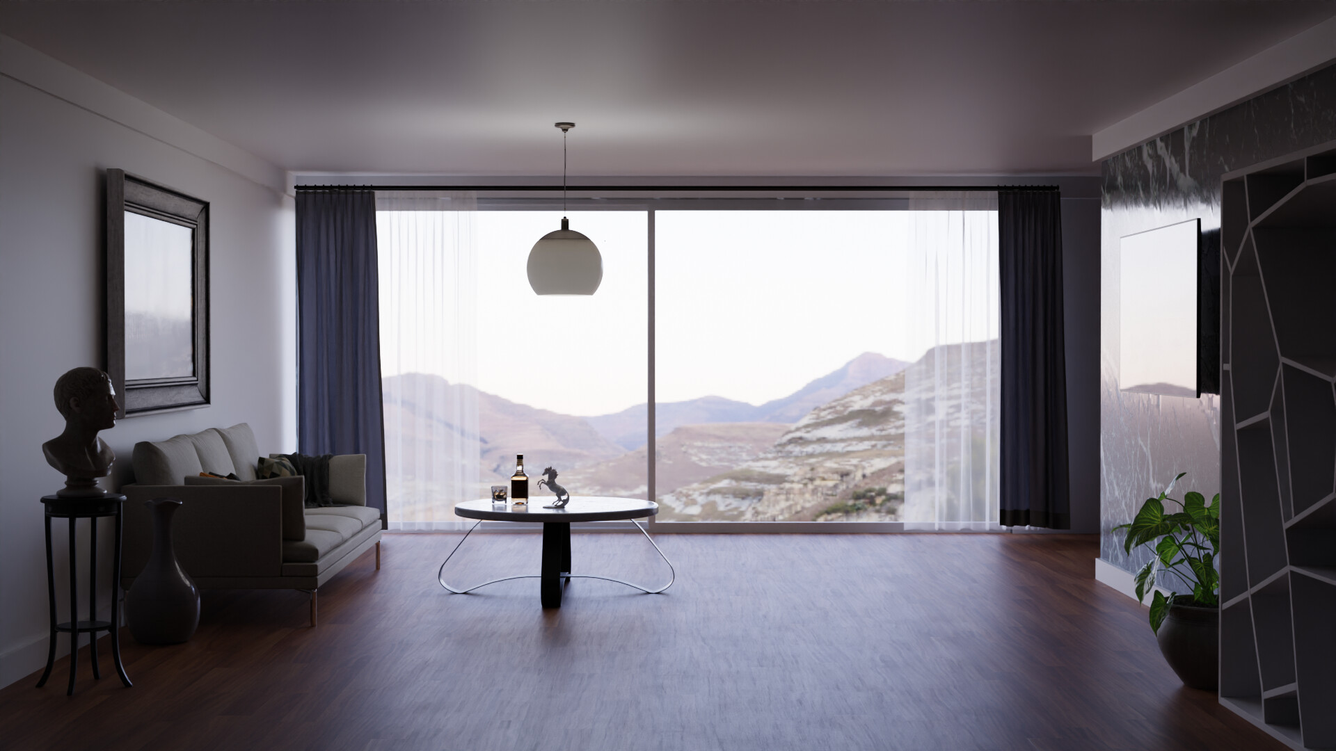 ArtStation - Mountains Room