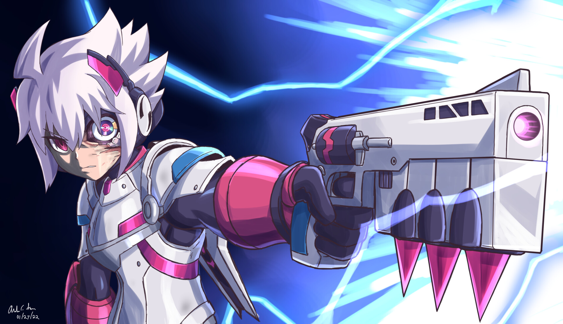 ArtStation - Copen (Luminous Avenger iX)