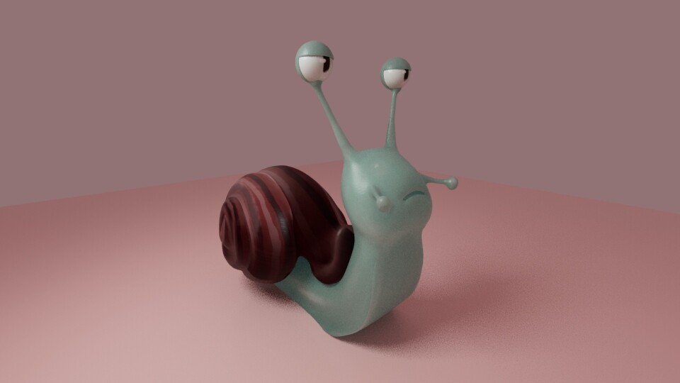 ArtStation - stylized snail