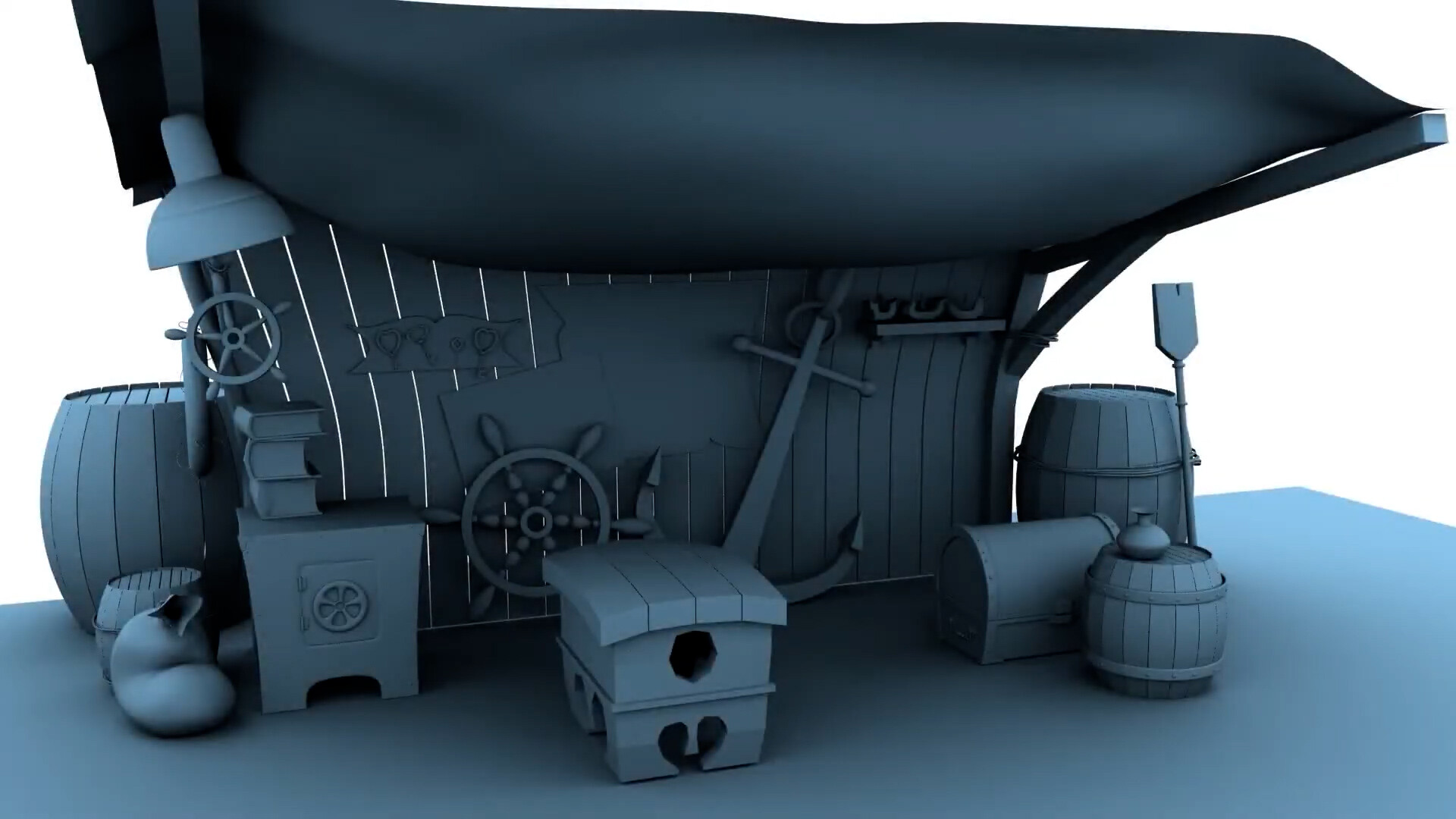 ArtStation - 3D Set Modeling