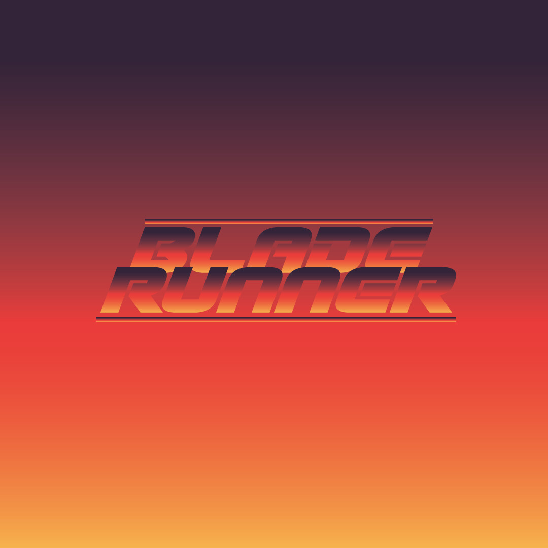 ArtStation - Blade Runner Title Concept